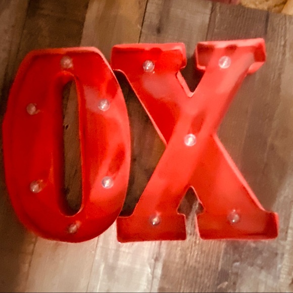 Accents | Xo Light Up Sign | Poshmark
